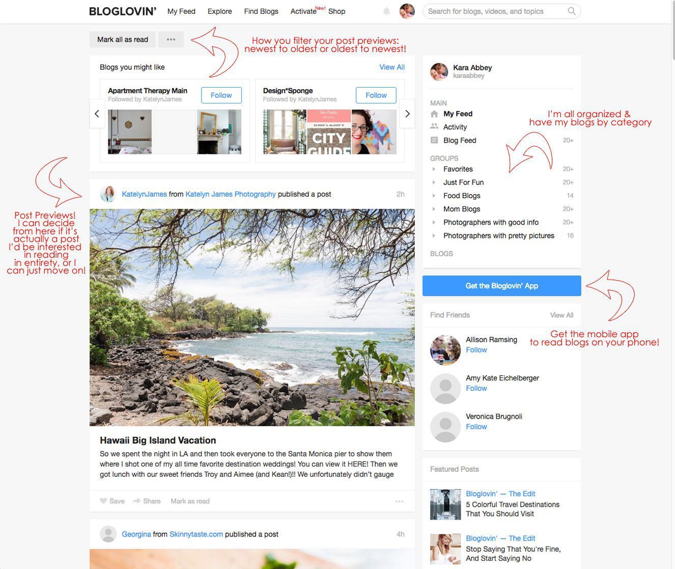 A BlogLovin' Tutorial / Tips to Follow your Favorite Blogs!